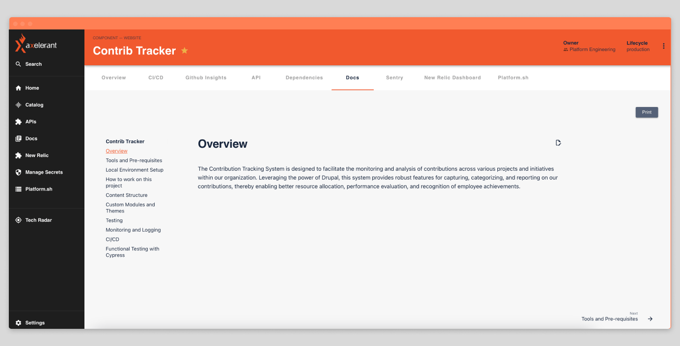 Building an IDP with Backstage to Reduce Developer Cognitive Load